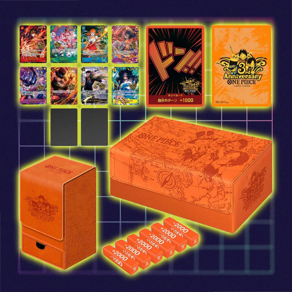 One Piece Card Game Japanese 3rd Anniversary Set - Englisch – Jay-CS